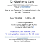 The Language Gym | by Gianfranco Conti, PhD. Co-author of 'The Language ...