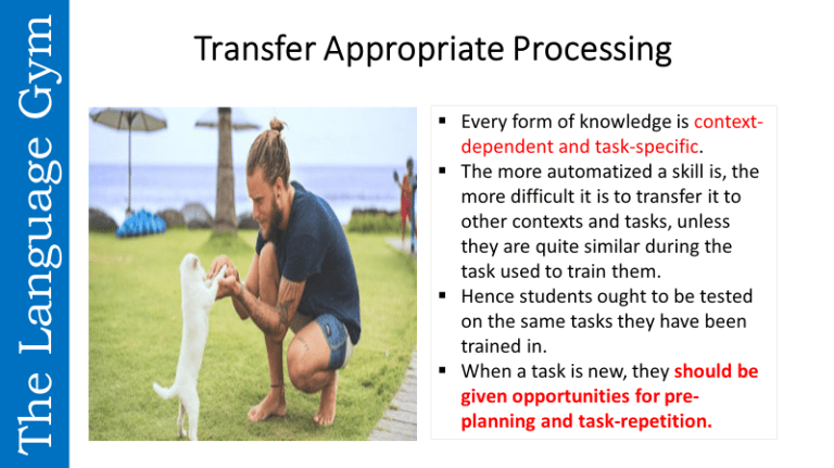The Language Gym | by Gianfranco Conti, PhD. Co-author of 'The Language ...
