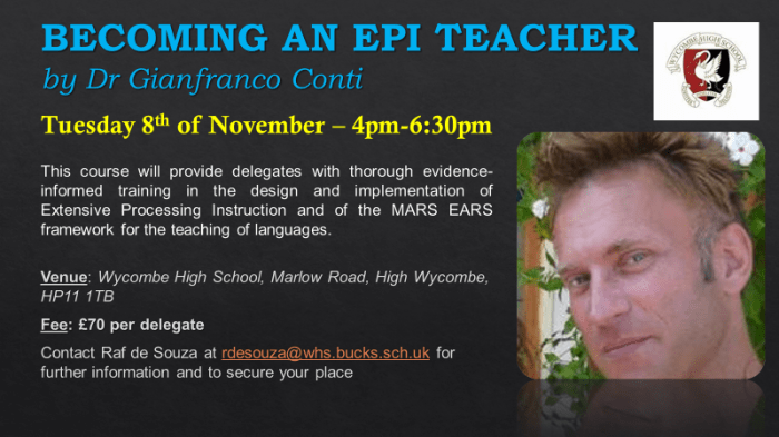 The Language Gym | by Gianfranco Conti, PhD. Co-author of 'The Language ...