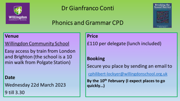 The Language Gym | by Gianfranco Conti, PhD. Co-author of 'The Language ...