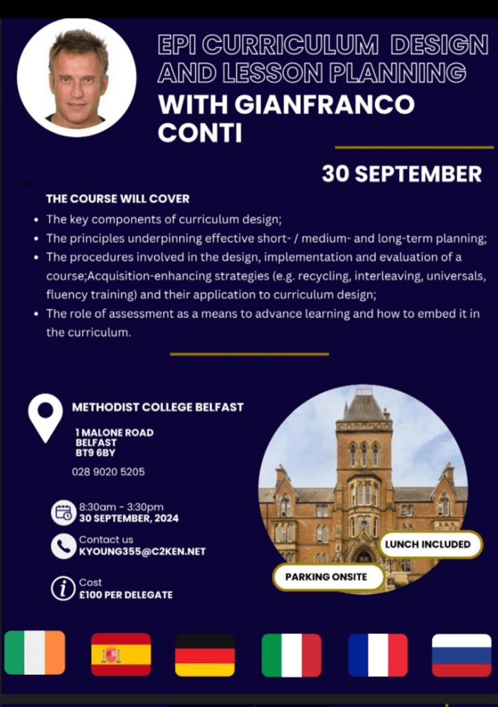 The Language Gym | by Gianfranco Conti, PhD. Co-author of 'The Language ...