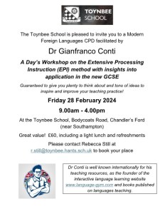 The Language Gym | by Gianfranco Conti, PhD. Co-author of 'The Language ...