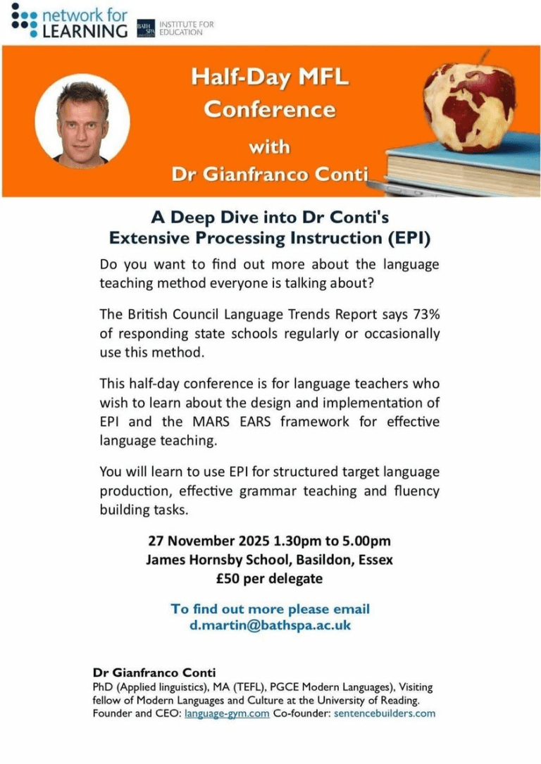 The Language Gym | by Gianfranco Conti, PhD. Co-author of 'The Language ...